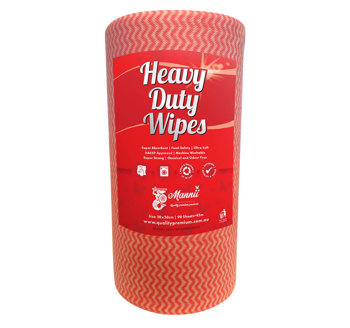 Heavy Duty Wipes 45m – Hannafords Clean Supply