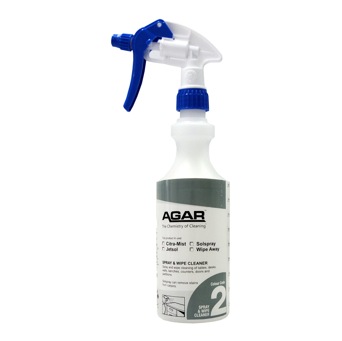 Agar 500ml Labelled Bottle – Hannafords Clean Supply