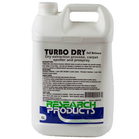 Turbo Dry Soil Release – Hannafords Clean Supply